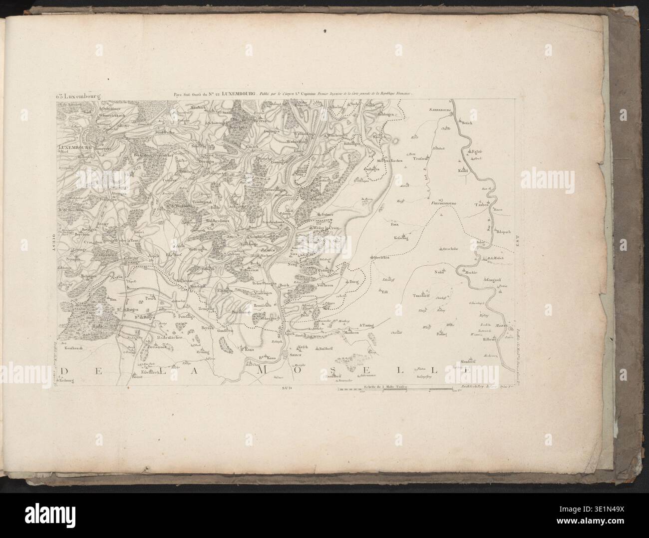 French eighteenth century scientific mapping hi-res stock photography ...