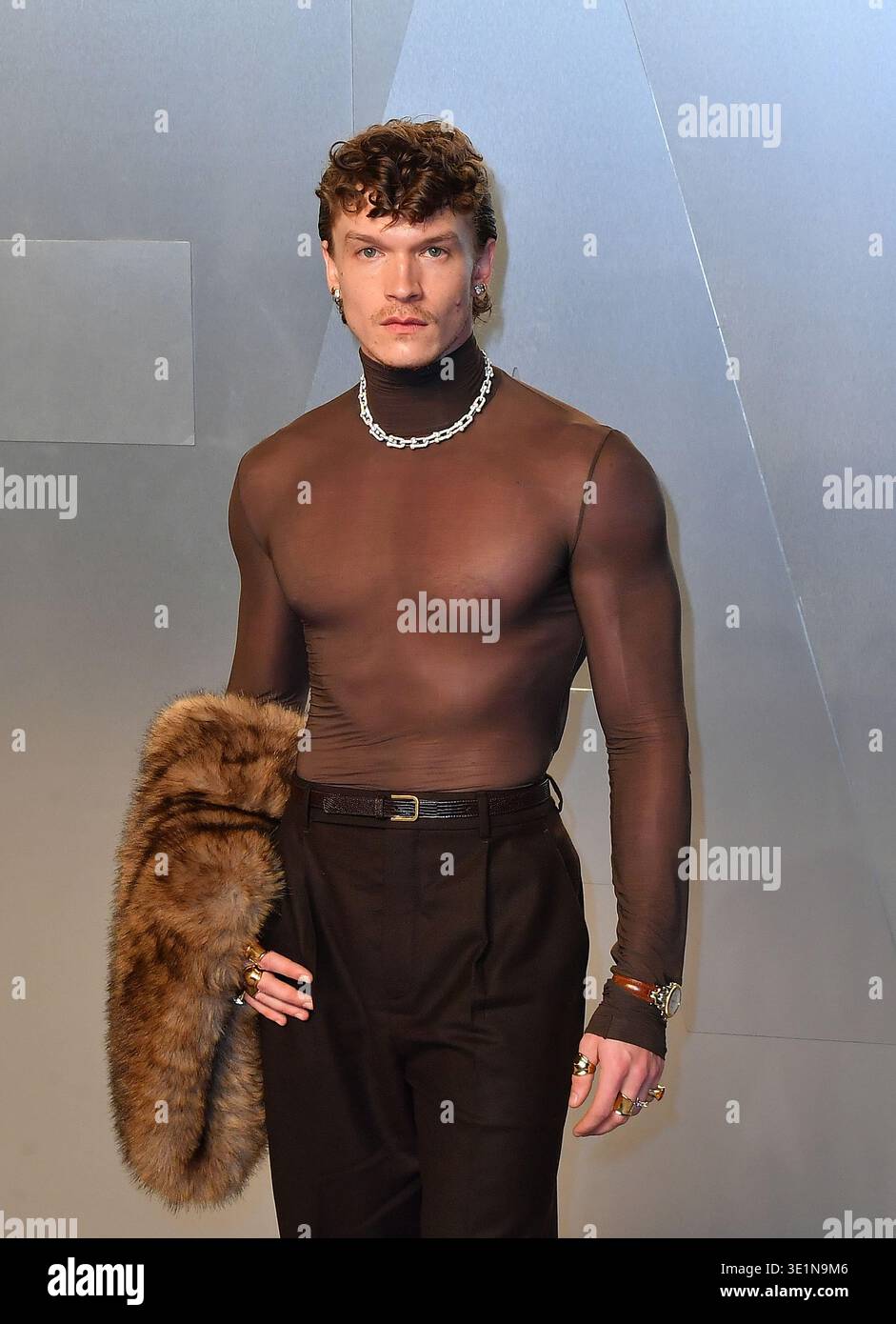 Connor Storrie, attends the 2026 Vanity Fair Oscar Party at Los Angeles ...