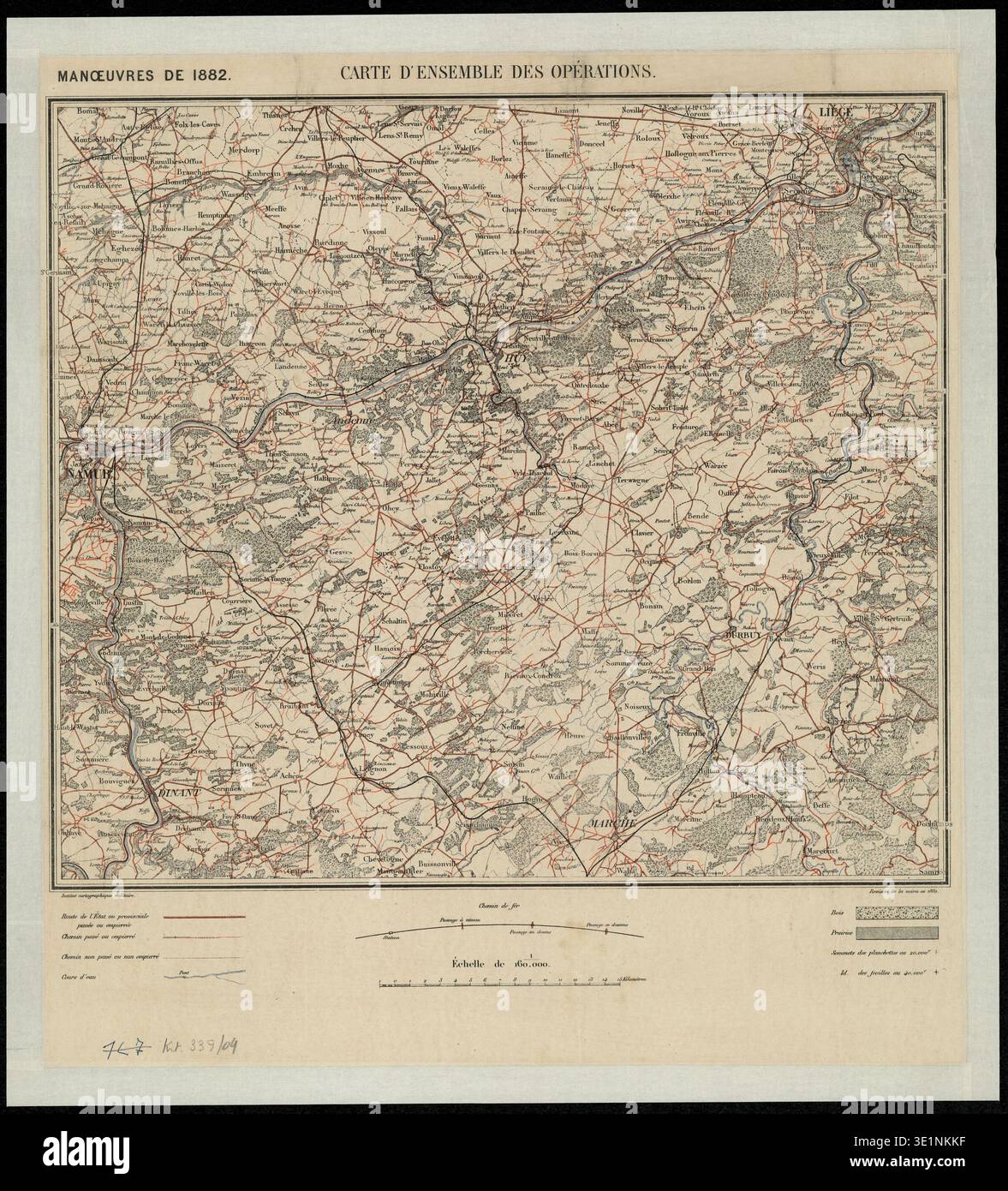 Belgian army training exercises chart hi-res stock photography and ...