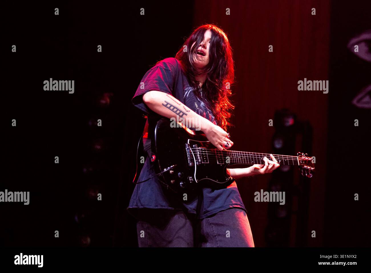 Madison, USA. 15th Mar, 2026. Violet Mayugba of Destroy Boys at The ...