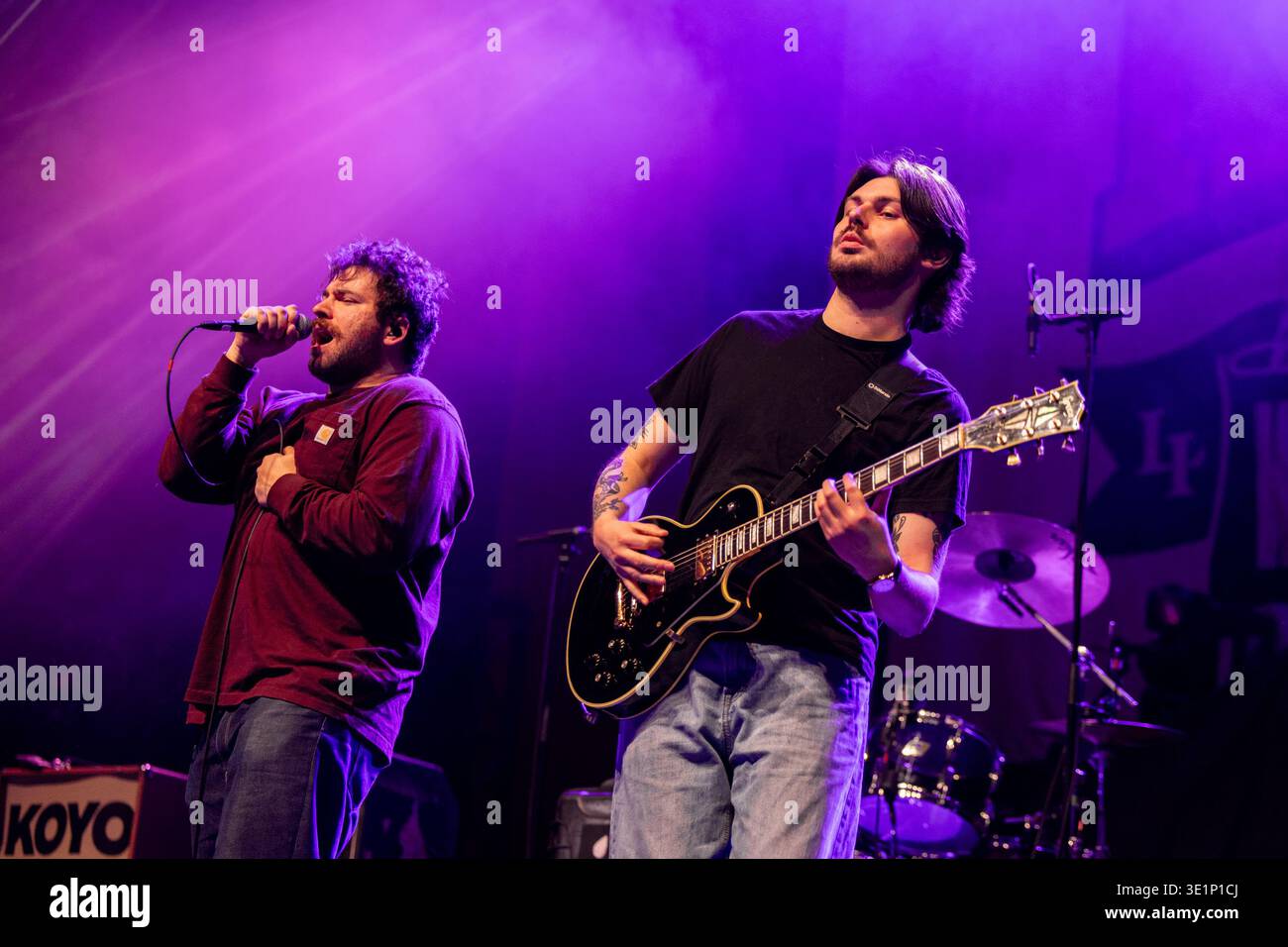 Joey Chiaramonte and TJ Rotolico of Koyo at The Sylvee on March 15 ...