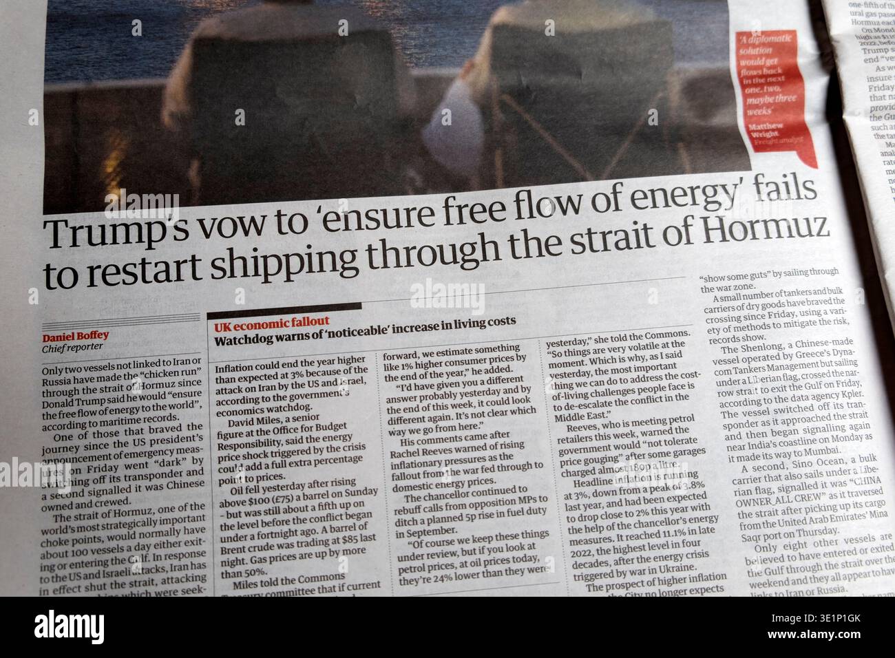Donald 'Trump 's vow to 'ensure free flow of energy' fails to restart ...