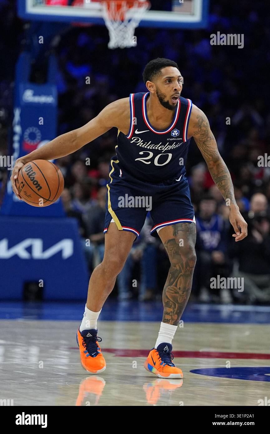 Philadelphia 76ers' Cameron Payne in action during an NBA basketball ...