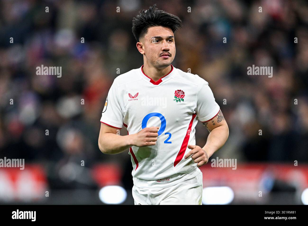 Marcus Smith during the rugby union Six Nations Championship match ...