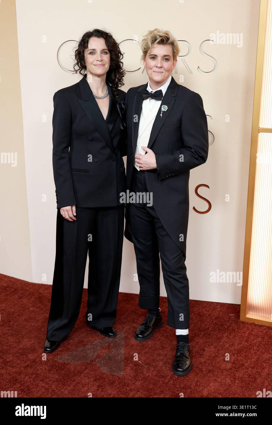Catherine Carlile and Brandi Carlile at the 98th Annual Academy Awards ...