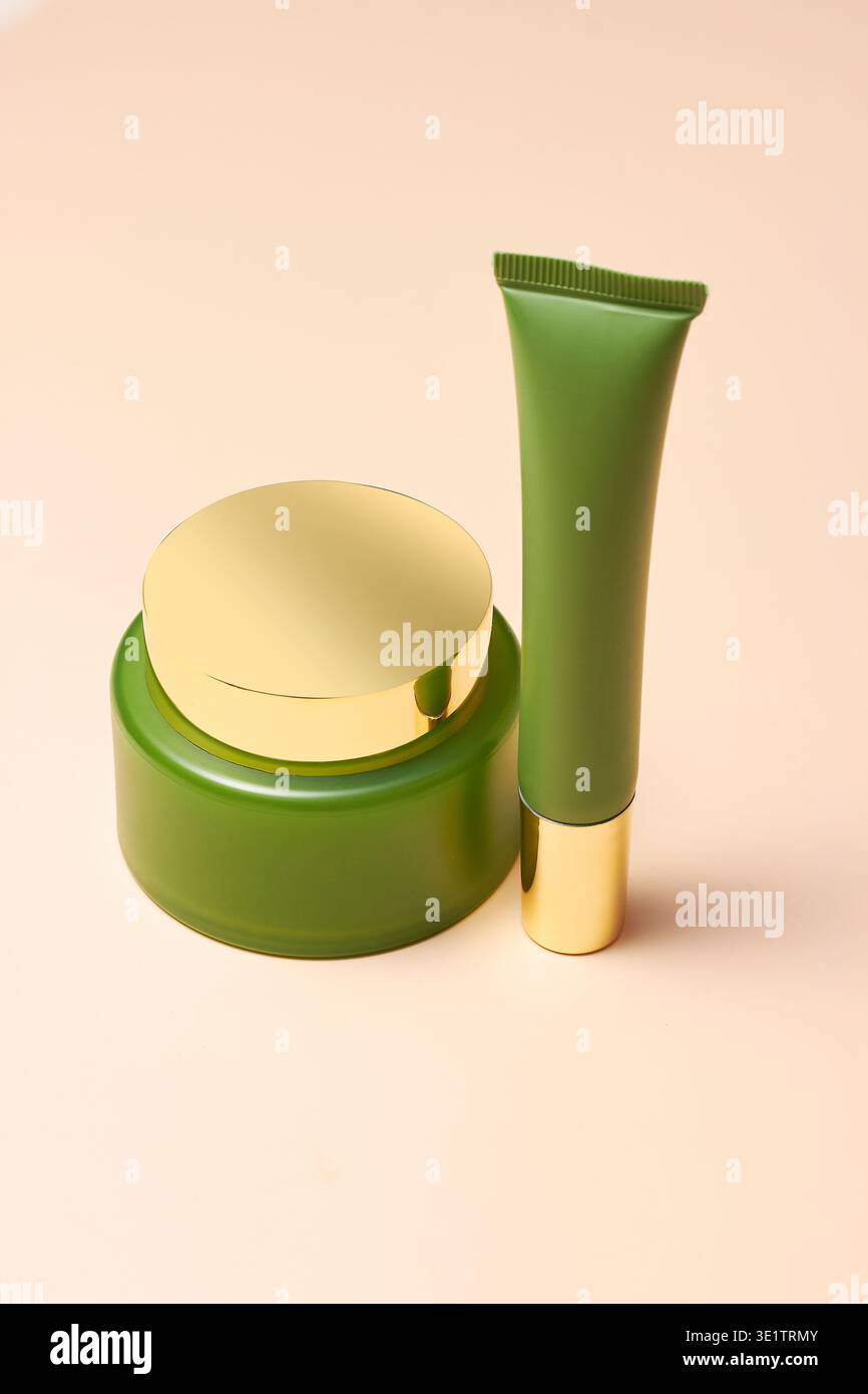 Cosmetic tube jar moisturizer hi-res stock photography and images - Alamy
