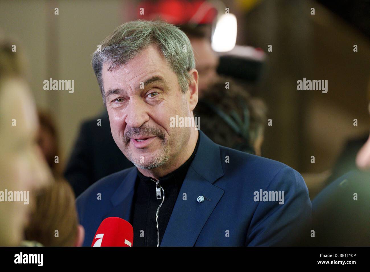 Markus Söder at the premiere of the documentary film 'A Summer in Italy ...