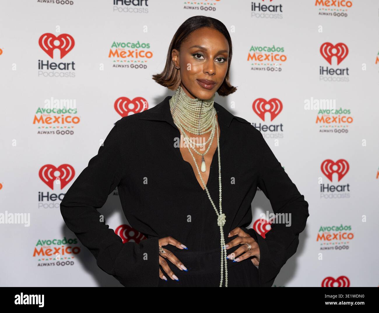 Brooke Devard walks the red carpet at the iHeart Podcast Awards at ACL ...