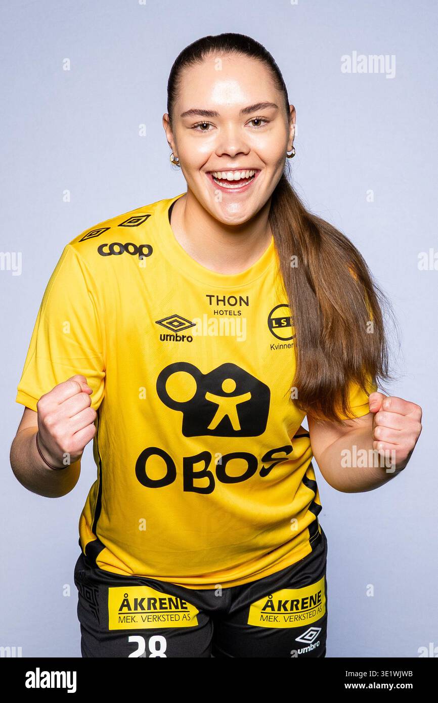 Lillestrøm 20260309. Portrait of LSK Women's Emilia Tufte-Gerhardsen ...