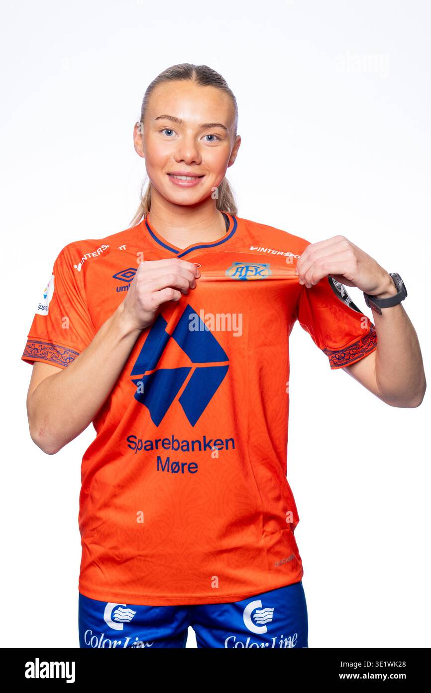Ålesund 20260130. Portrait of Aalesund's Sanne Lekven Photo: Amanda ...