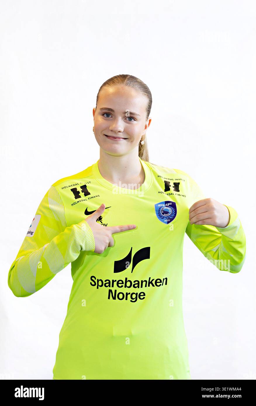 Oslo 20260304. Portrait of FK Fyllingsdalen player Julie Steine Photo ...