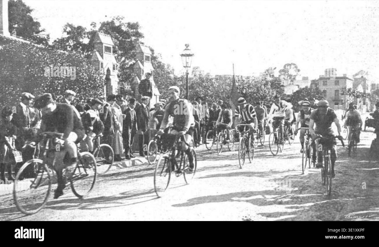 Press photograph racing event archival image Black and White Stock ...