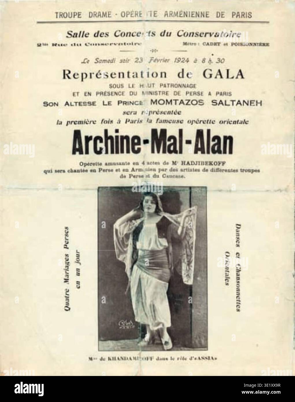 Early twentieth century paris music hi-res stock photography and images ...