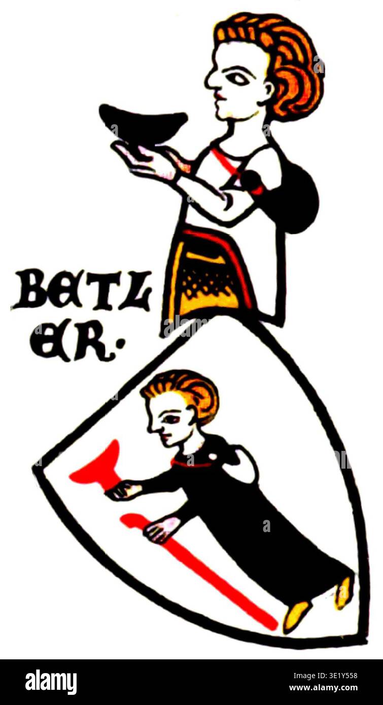 Betler family crest hi-res stock photography and images - Alamy