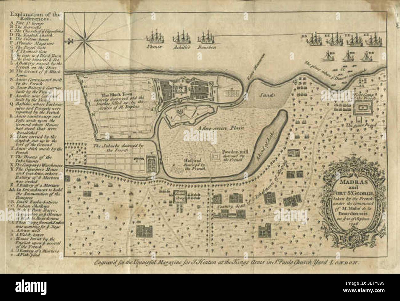 Map derived from bellin cartography hi-res stock photography and images ...