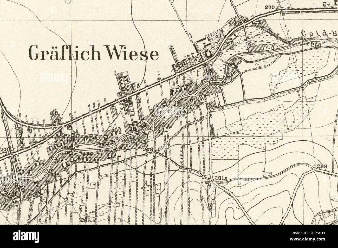 Regional settlement graeflich wiese location hi-res stock photography ...