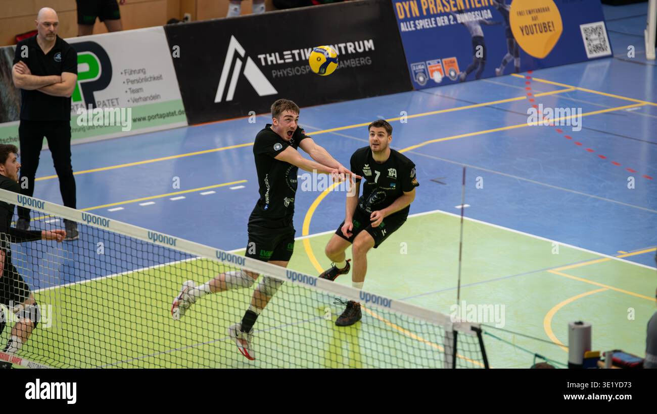 Germany ,Eltmann, Georg Schäfer Halle - 15 Mar 2026 - 2.Bundesliga ...