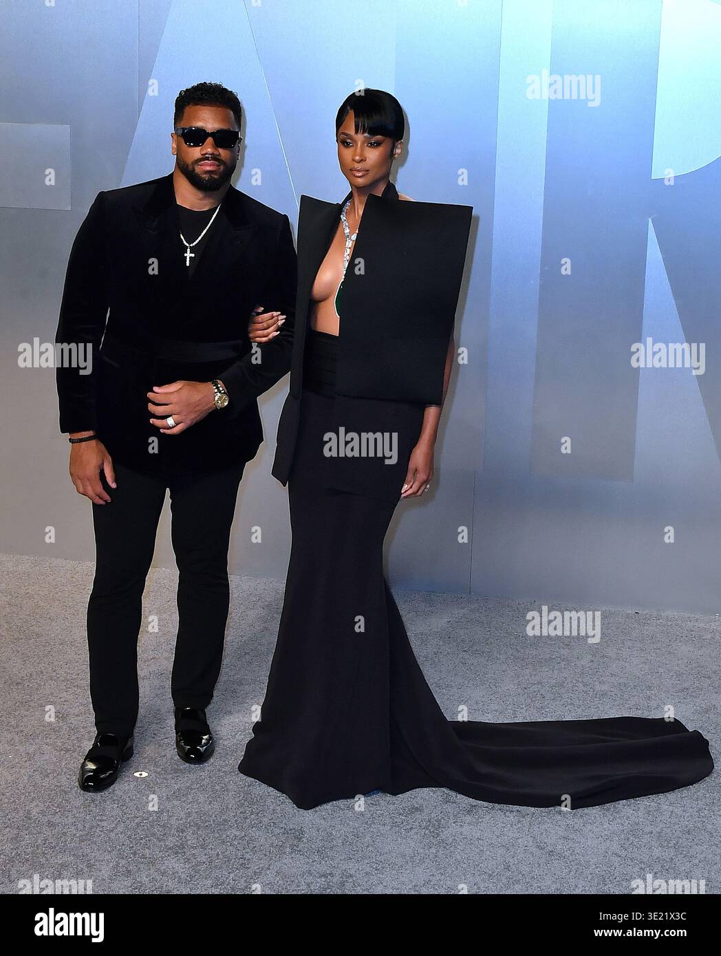 Russell Wilson and Ciara attend the 2026 Vanity Fair Oscar Party at Los ...