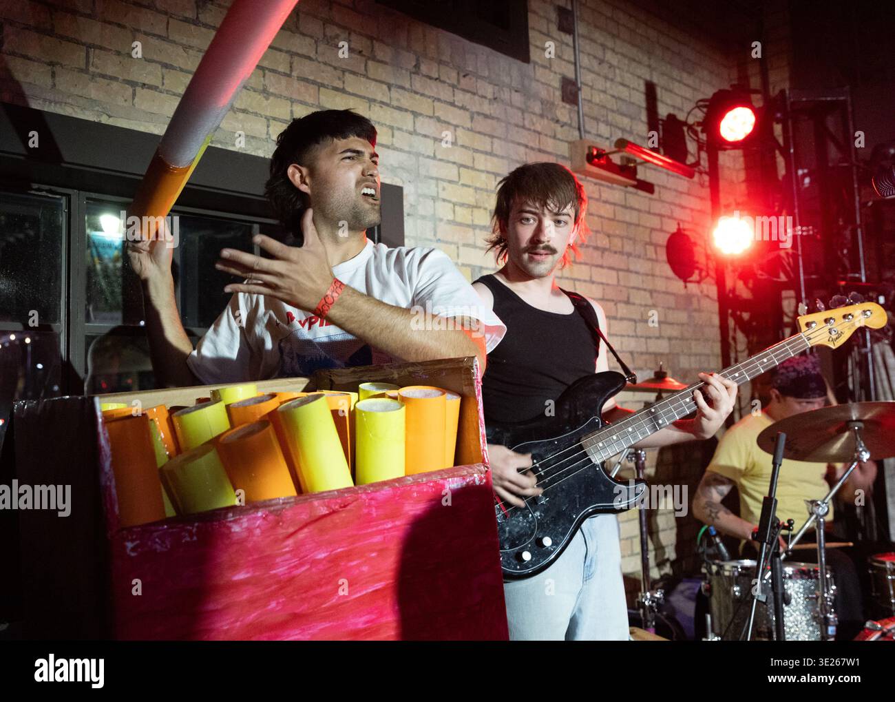 Social Cig performs at Marlow during the SXSW Music Festival in Austin ...