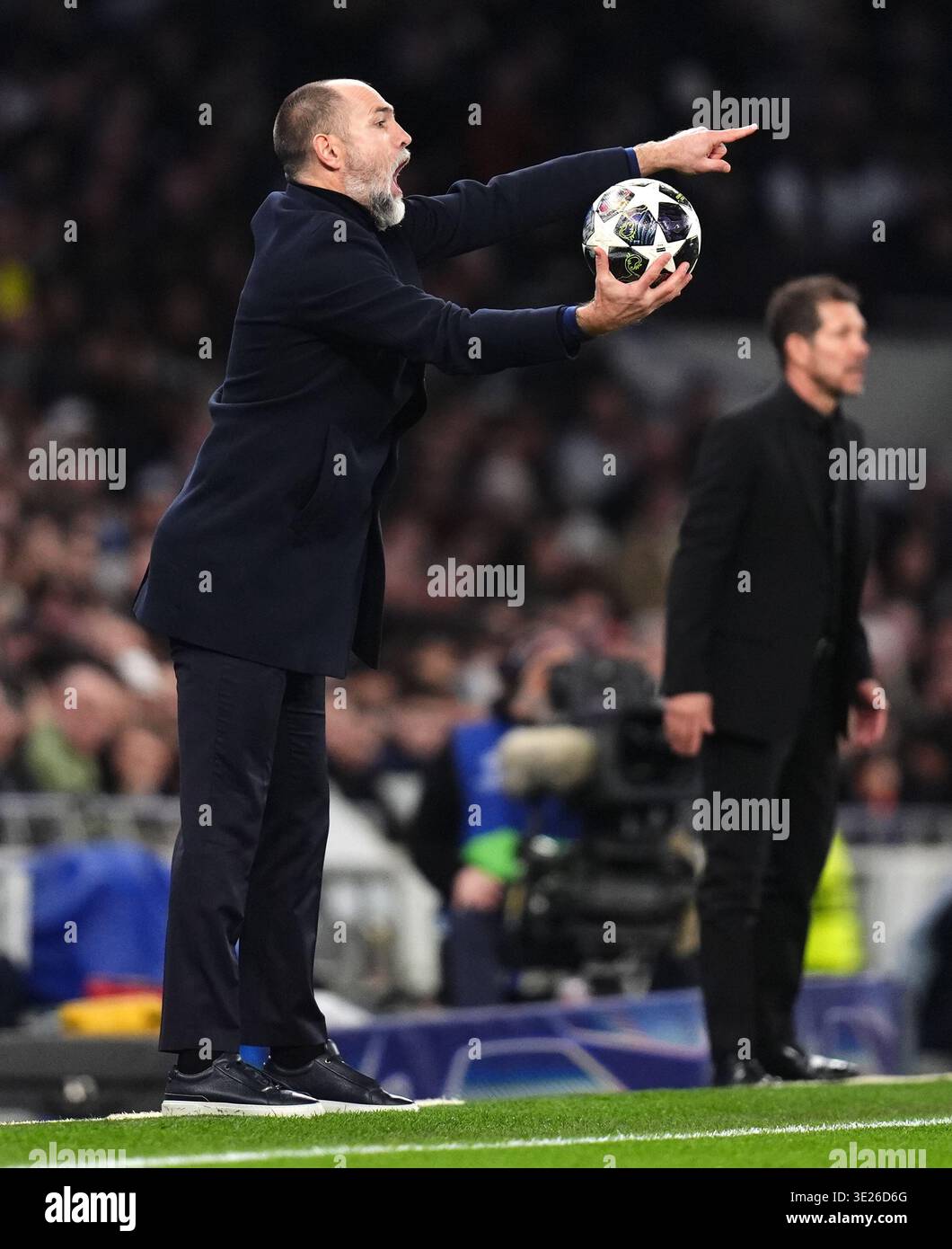 Tottenham Hotspur manager Igor Tudor during the UEFA Champions League ...