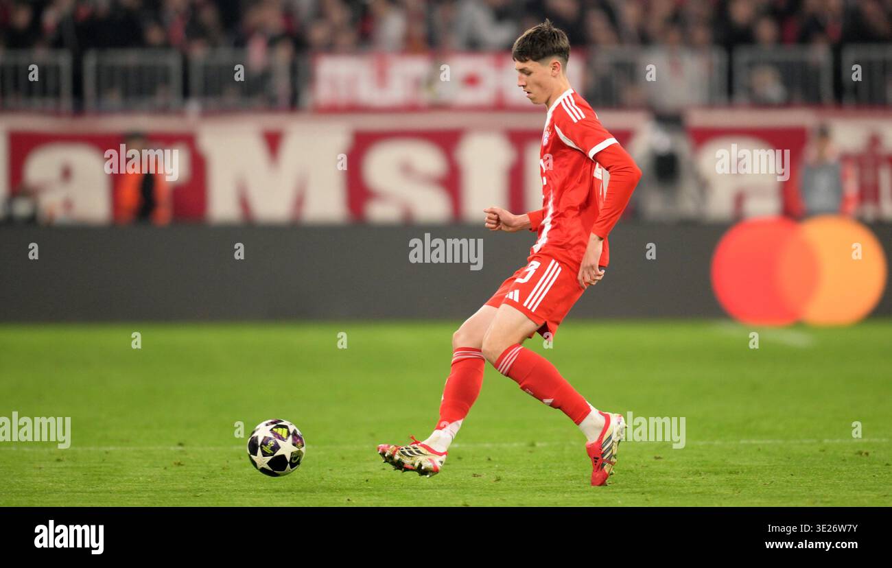 Filip Pavic (Bayern) Munich, March 18, 2026, Football, UEFA Champions ...