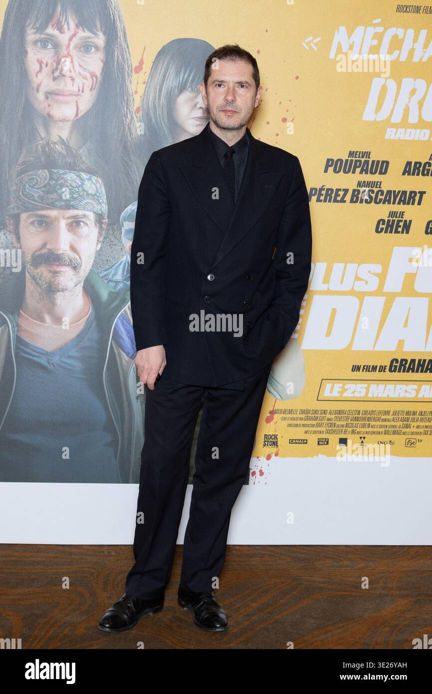 Melvil Poupaud attends 'Plus Forts Que Le Diable - Stronger That The ...