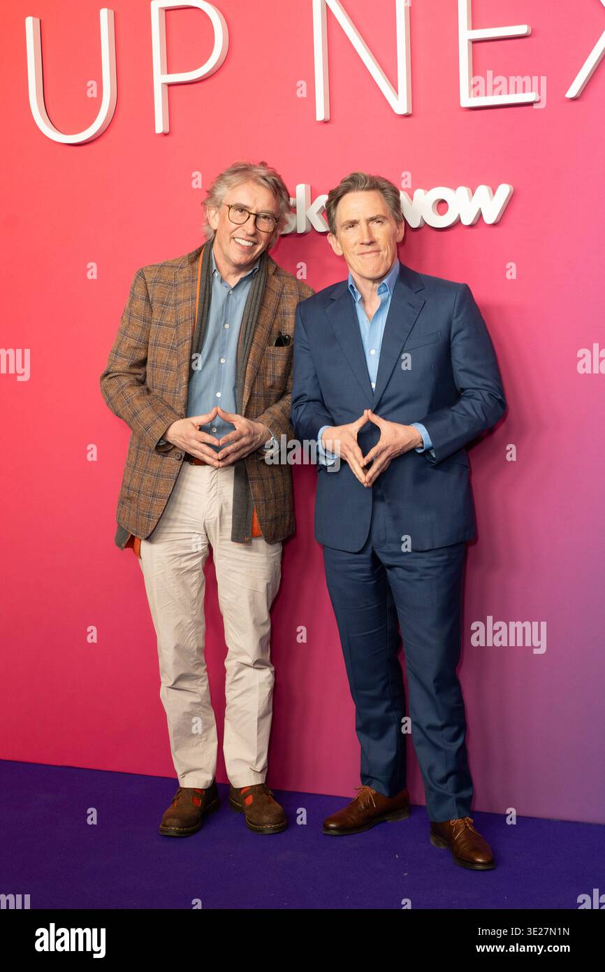 London, United Kingdom. 18th March 2026. Steve Coogan and Rob Brydon ...