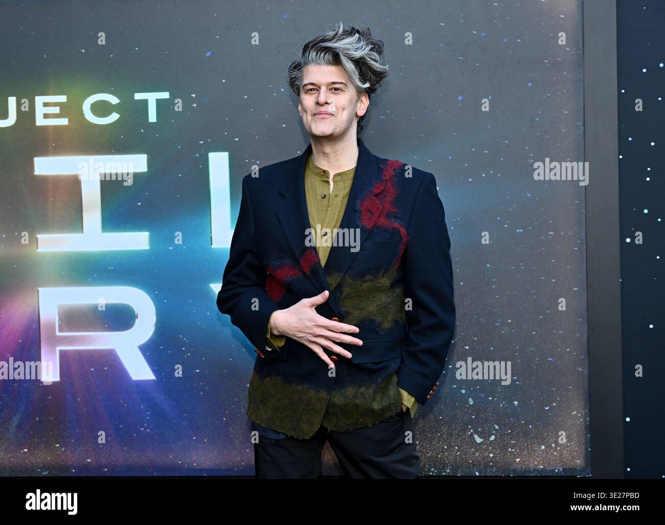 James Ortiz attends the premiere of "Project Hail Mary" at Lincoln ...