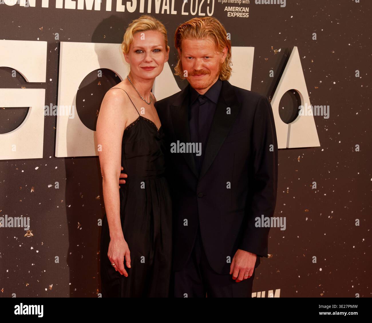 Kirsten Dunst and Jesse Plemons attend the 69th BFI London Film ...