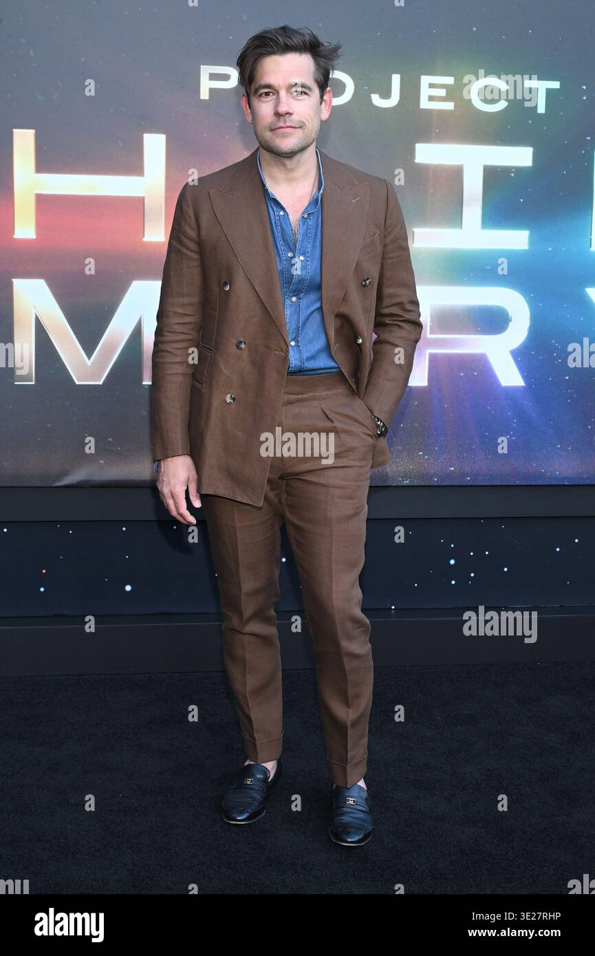 Jason Ralph attends 'Project Hail Mary' New York premiere at Lincoln ...