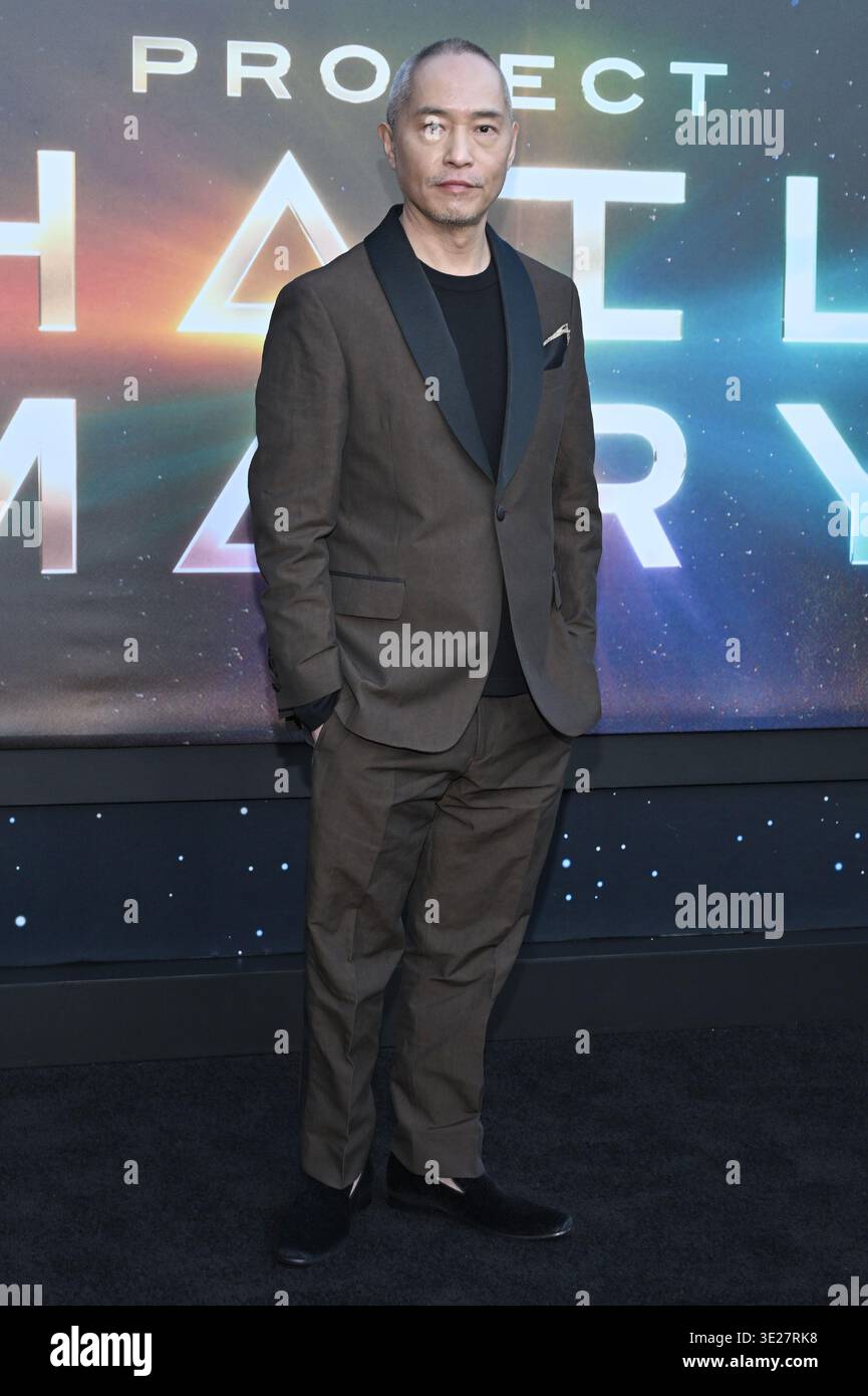 Ken Leung attends 'Project Hail Mary' New York premiere at Lincoln ...