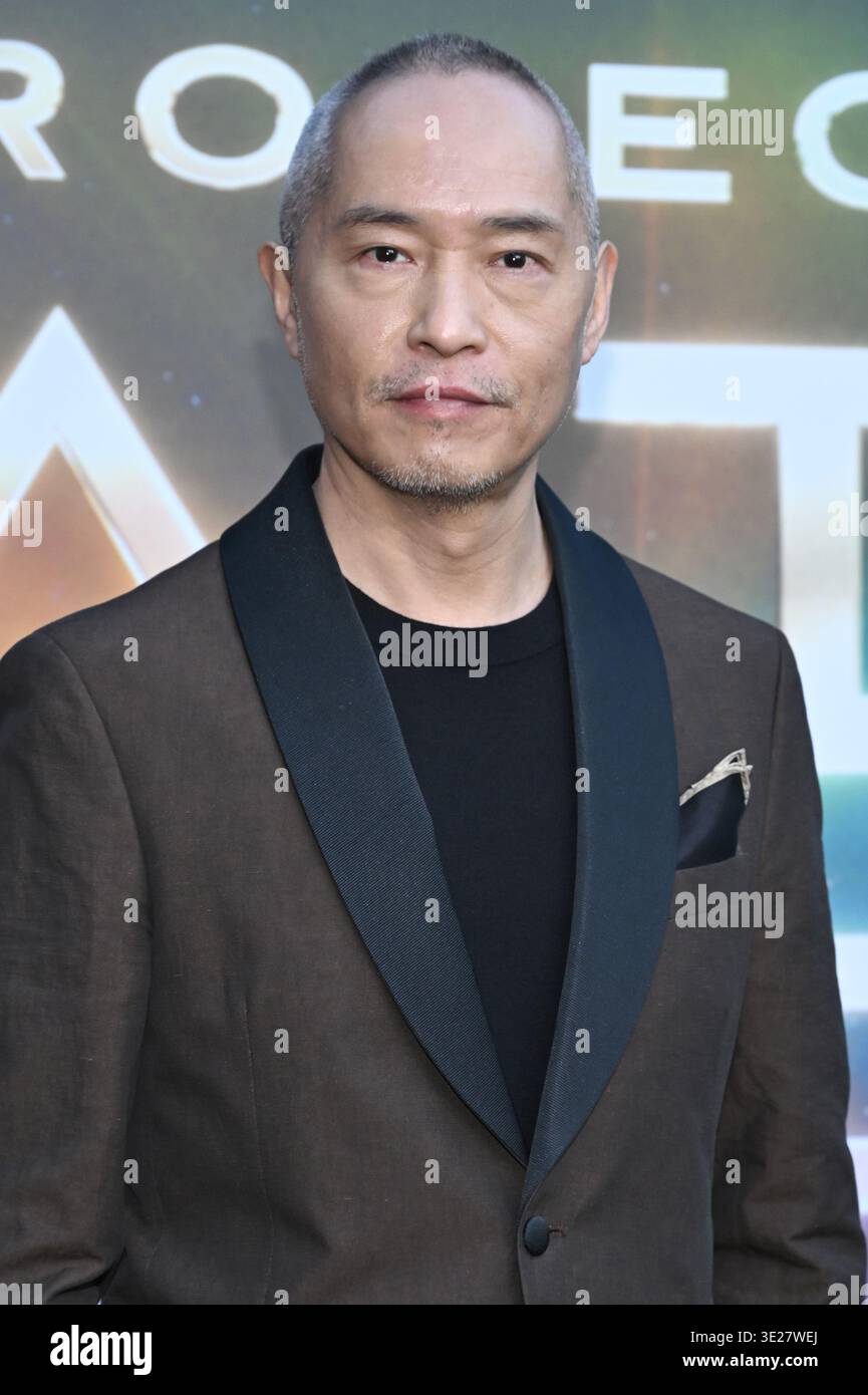 Ken Leung attends 'Project Hail Mary' New York premiere at Lincoln ...