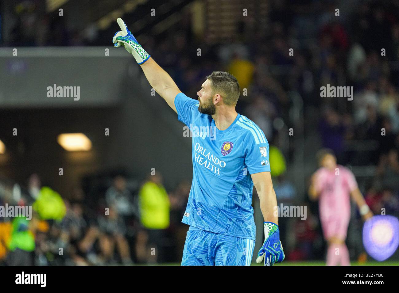 Orlando, Florida, USA, March 1, 2026, Orlando City SC goalkeeper Maxime ...