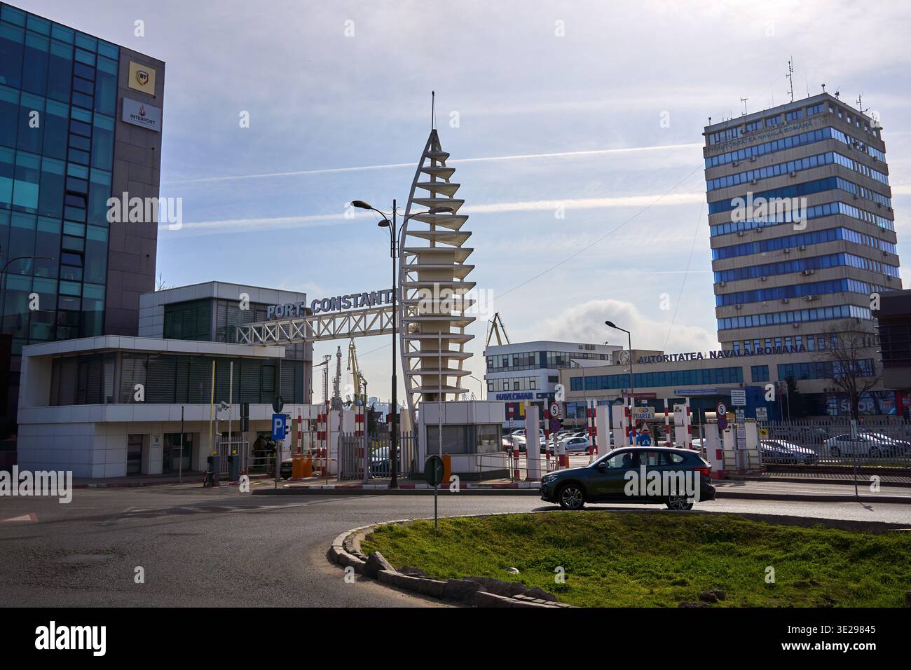 Constanta, Romania. 18th Mar, 2026: The Port of Constanta entrance in ...