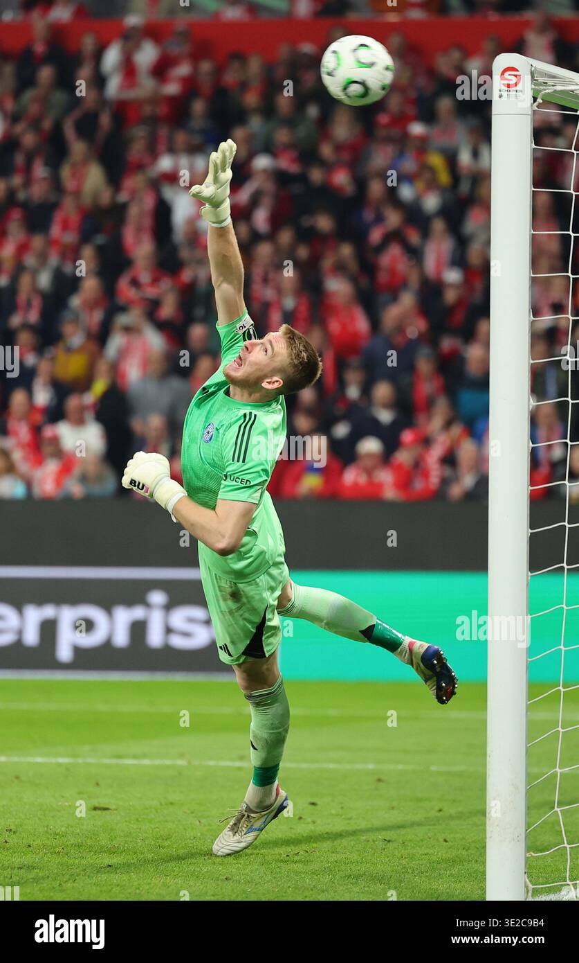 Goalkeeper Jan Koutny (Sigma) Mainz, March 19, 2026, Football, UEFA ...