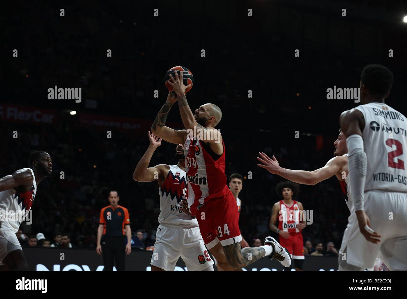 Olympiacos Piraeus against Kosner Baskonia Vitoria-Gasteiz Roster for ...
