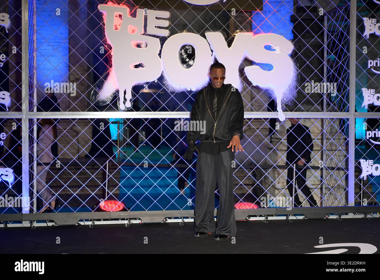 Jessie T. Usher attends the world premiere of Prime Video tv series The ...