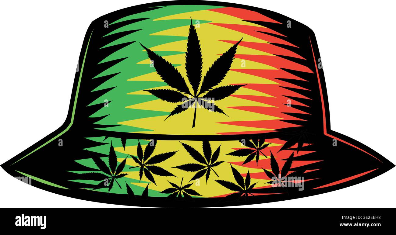 Jamaican rasta hat, Reggae style Stock Vector Image & Art - Alamy
