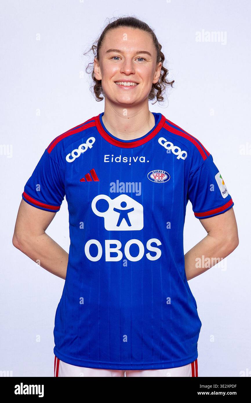 Oslo 20260318. Portrait of Vålerenga's Synne Skinnes Hansen. Photo ...