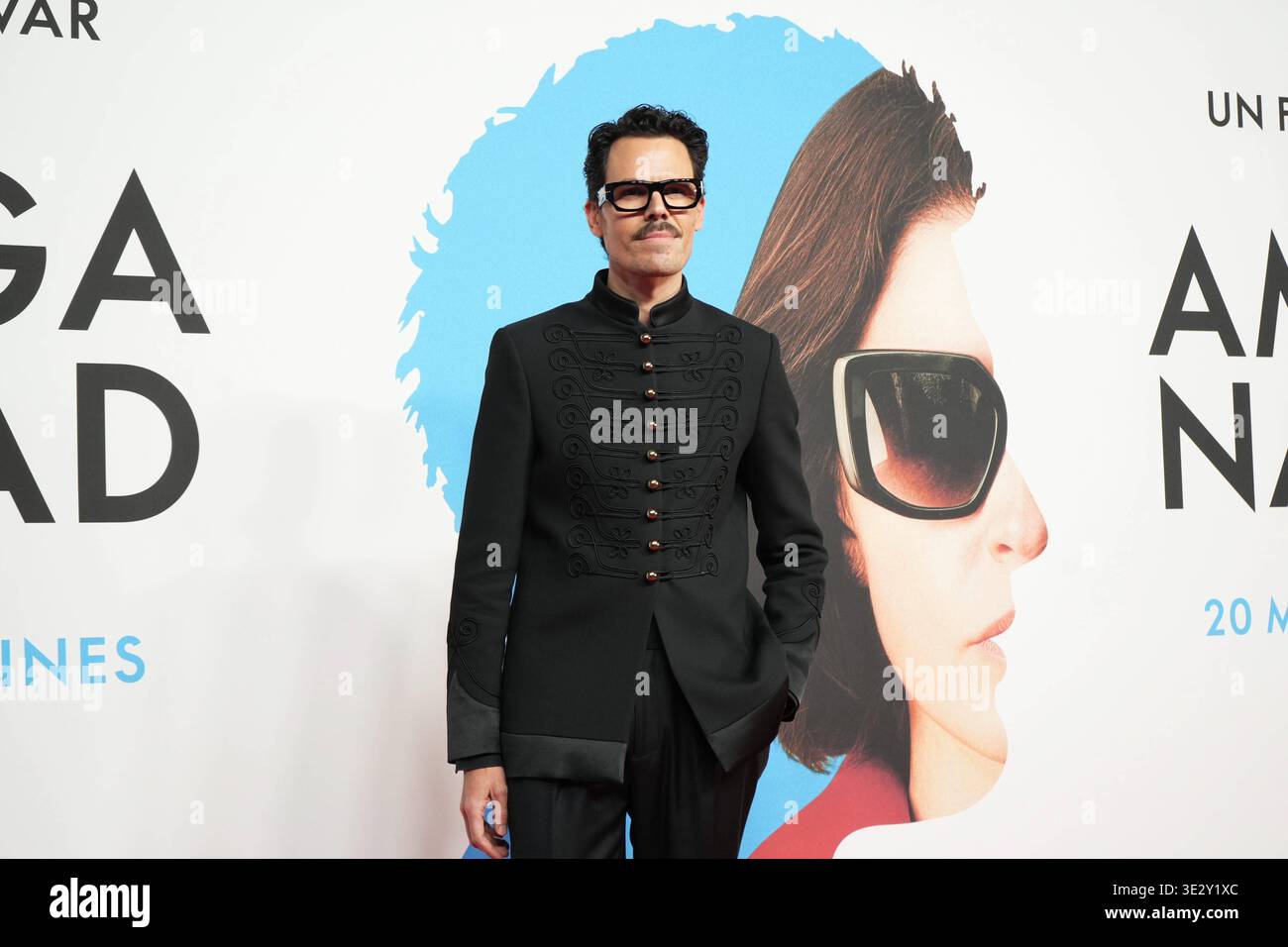 during the premiere of the film "Amarga Navidad" in Madrid, Spain, on ...