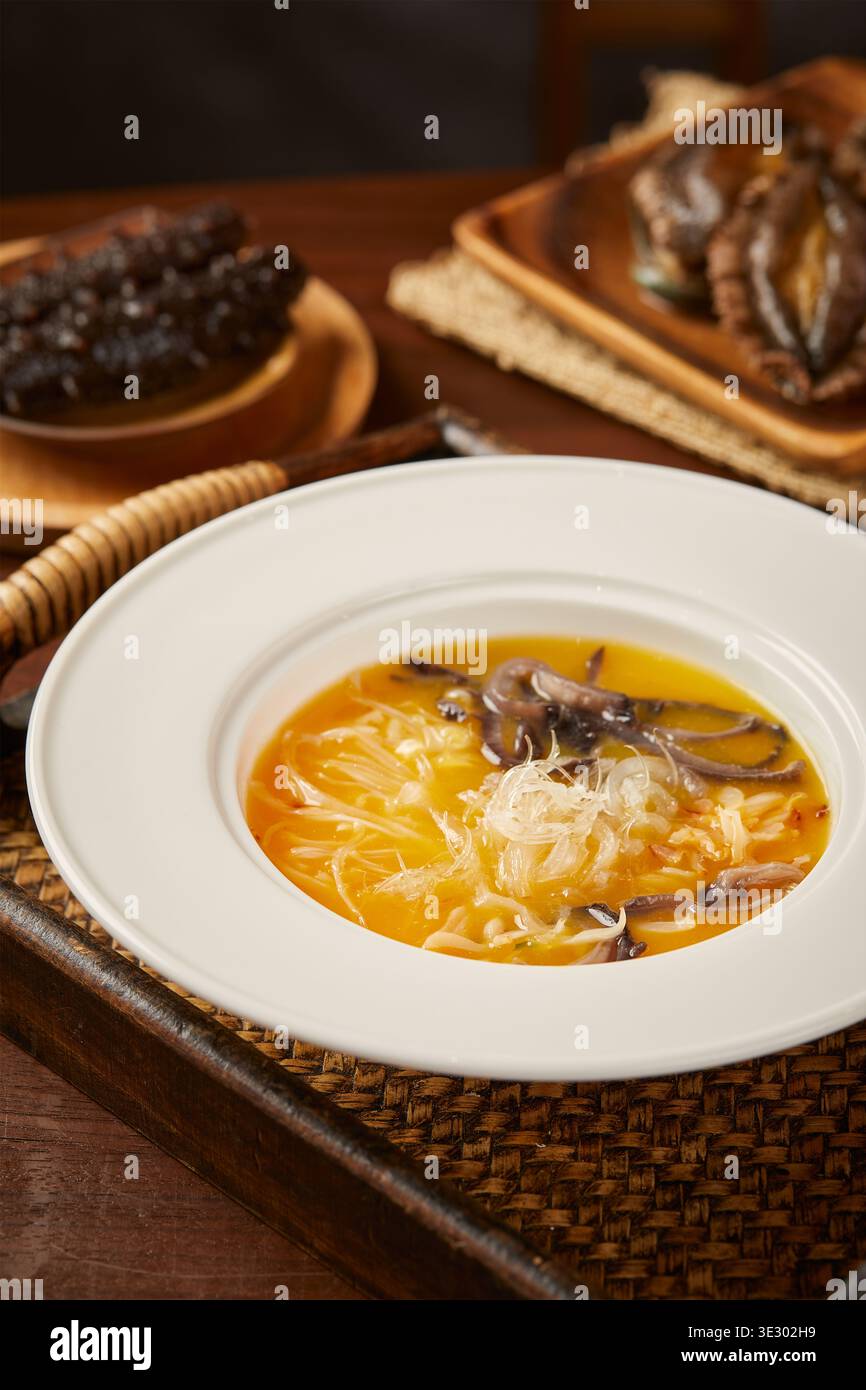 Premium Seafood Potage: Abalone, Sea Cucumber, Shark Fin & Fish Maw ...