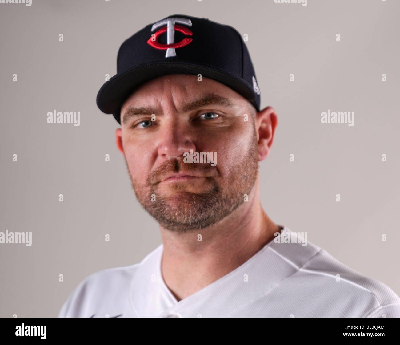 FILE - This is a 2026 photo of Liam Hendriks of the Minnesota Twins ...