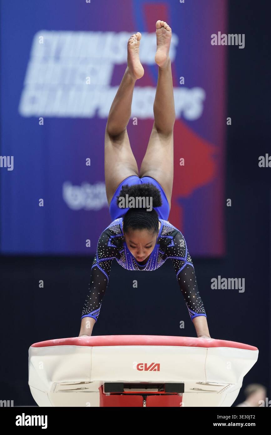 20th March 2026, M&S Bank Arena, Liverpool, England; British Gymnastics ...