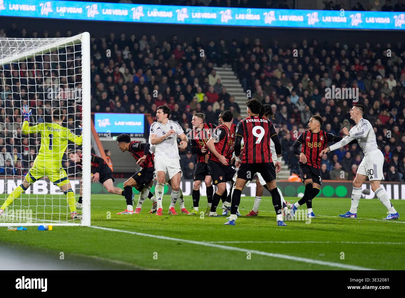 Bournemouth's James Hill scores an own goal during the Premier League ...