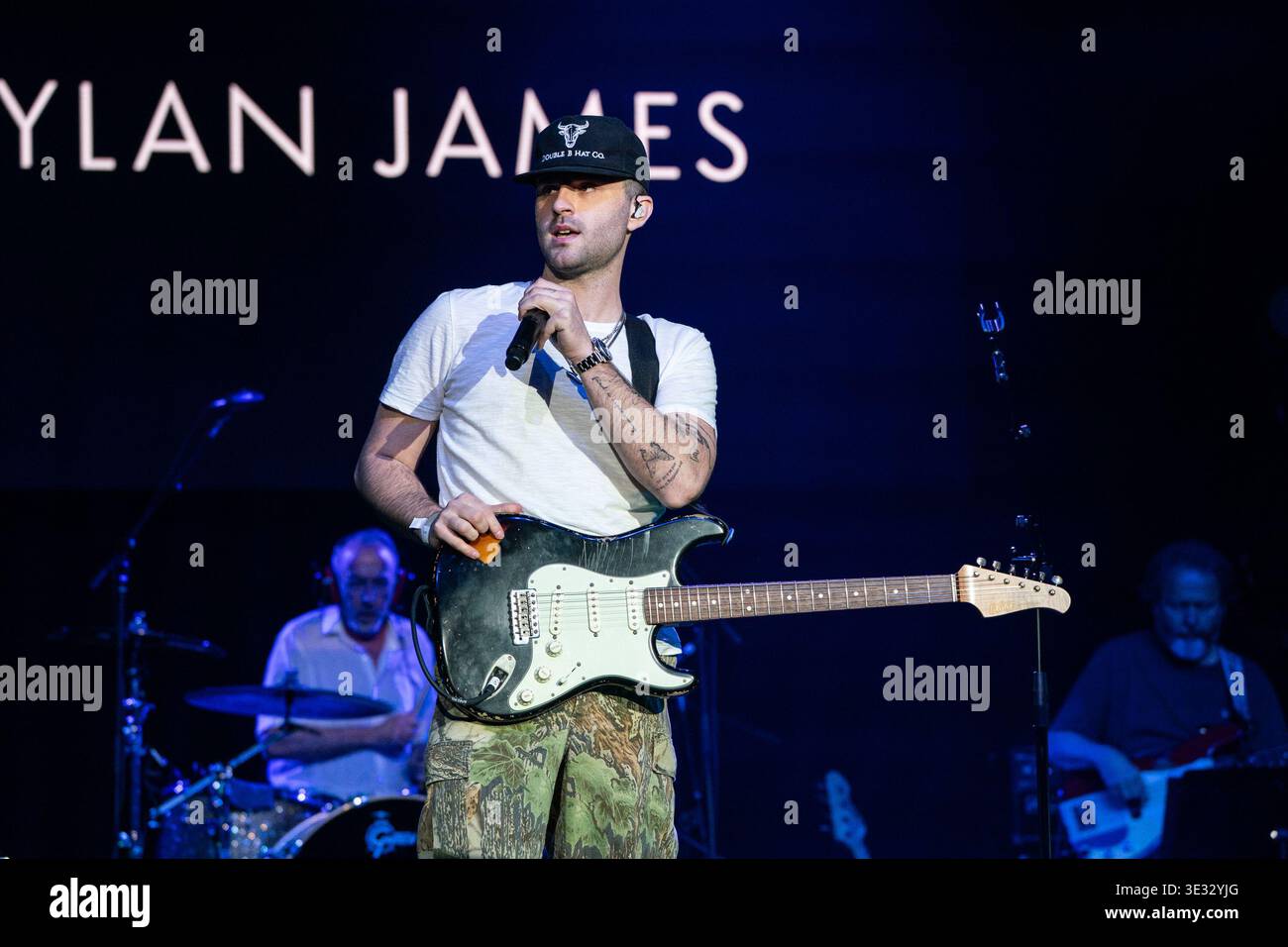 Greylan James performs during Country Radio Seminar on Friday, March 20 ...