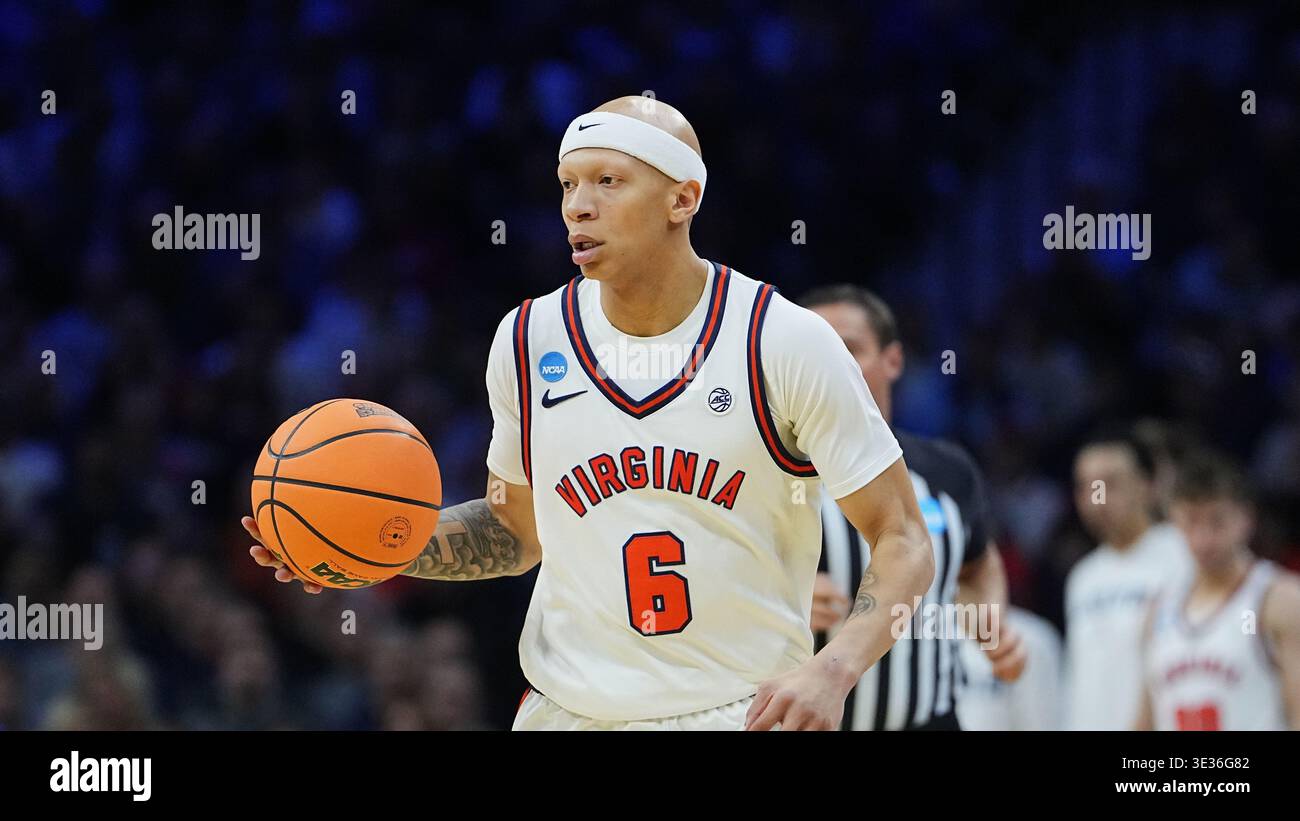 Virginia's Jacari White in action during the first round of the NCAA ...