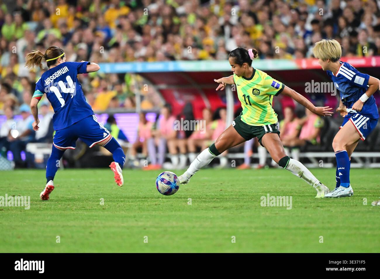 Sydney, Australia. 21 March 2026, Australia’s Mary Fowler during the ...