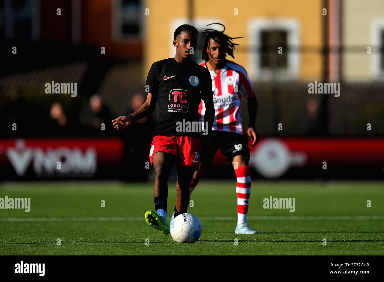 Rotterdam - Gello Robertha, Justice Esser of Sparta Rotterdam during ...
