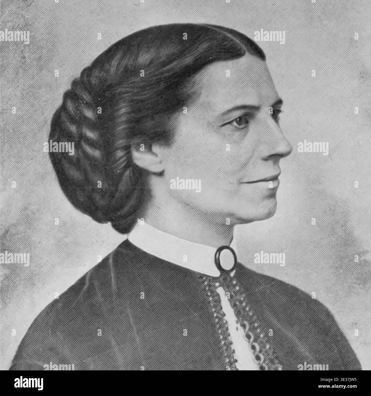 Clara Barton (Angel of the Battlefield), pioneering nurse who founded ...
