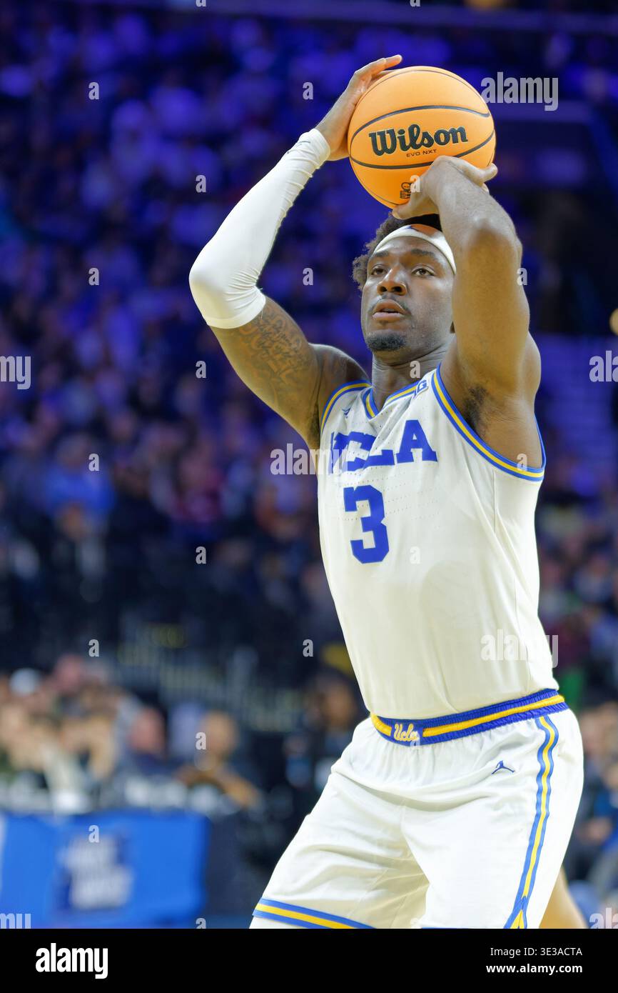 UCLA Guard/Forward Eric Dailey Jr. (3) taking free throw during a first ...